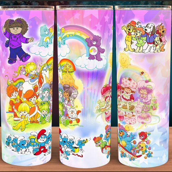 Care Bears | Dining | Care Bears Rainbow Brite Strawberry Popples ...